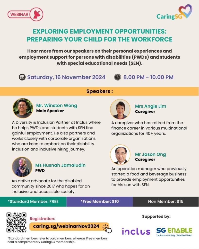 CaringSG – By caregivers for caregivers